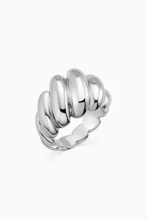 ORADINA Sterling Lady Finger Ring - Silver