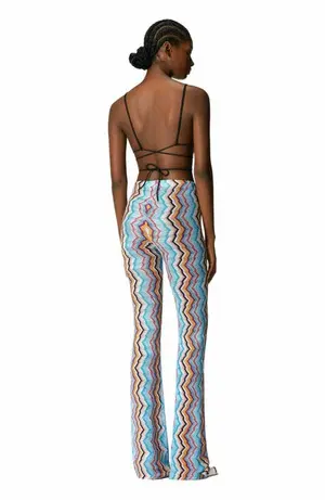 Missoni Straight-leg Viscose Pants - Multicoloured