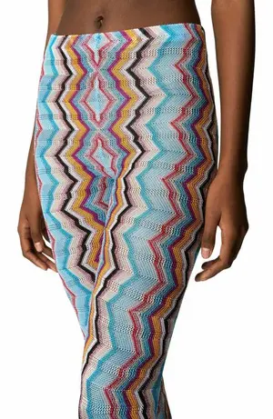 Missoni Straight-leg Viscose Pants - Multicoloured