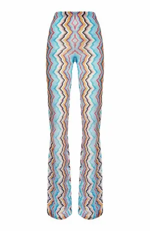 Missoni Straight-leg Viscose Pants - Multicoloured