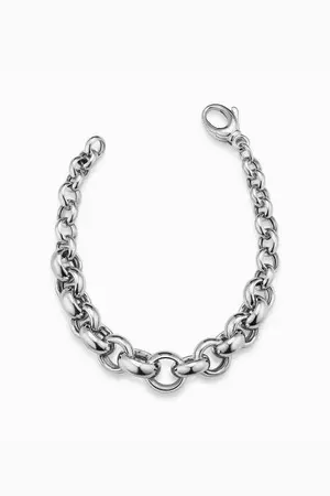 ORADINA Rolo Link Bracelet - Silver