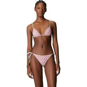 Missoni Bikini With Scalloped Lace - Red