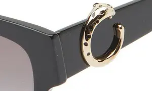 CARTIER 55mm Square Sunglasses