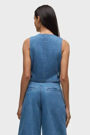 Hudson Jeans Boxy Denim Vest