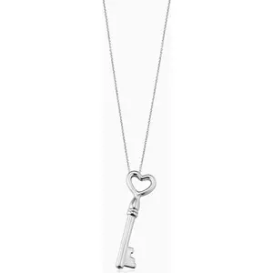 ORADINA Key Pendant Necklace - Silver