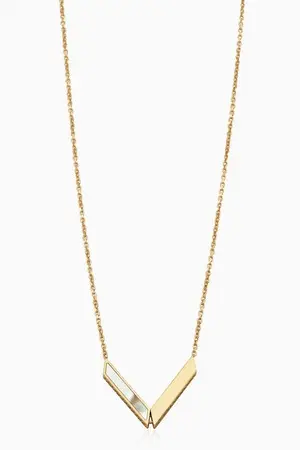 ORADINA 14k Gold Aurora Pendant Necklace - Yellow Gold