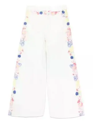 MSGM Floral-print Jeans