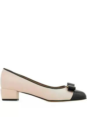 Ferragamo Almond Toe Pumps
