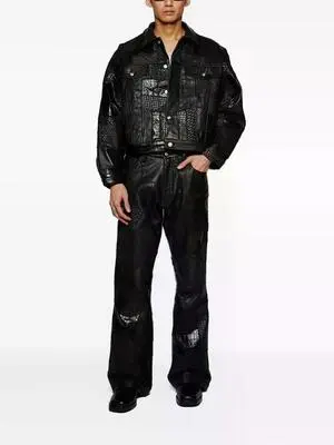 EARTHLING VIP Flared Patchwork Trousers