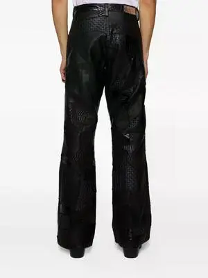 EARTHLING VIP Flared Patchwork Trousers