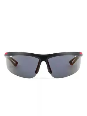 Prada Logo-print Sunglasses - Black