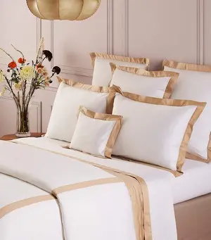 YVES DELORME Linea Dune Super King Duvet Cover - Beige