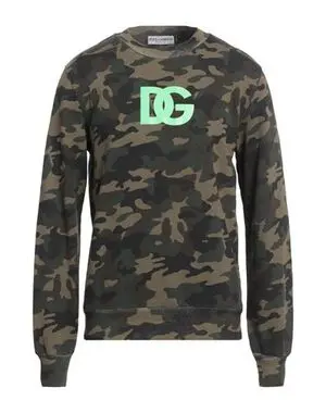Dolce & Gabbana Camouflage Sweatshirts Hoodies For Men