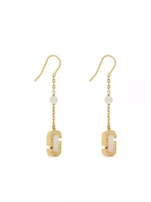 Marc Jacobs The Mother Of Pearl J Marc Luxe Drop Earrings