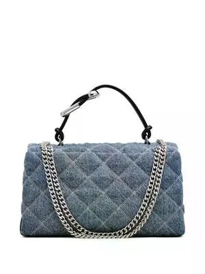 Marc Jacobs Quilted Denim Shoulder Bag - Blue