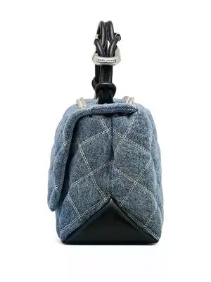 Marc Jacobs Quilted Denim Shoulder Bag - Blue