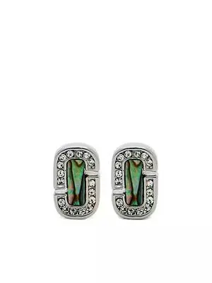 Marc Jacobs The Abalone J Marc Luxe Stud Earrings