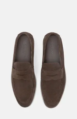 SCAROSSO Luciano Loafers - Brown - Suede