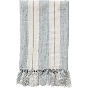 POM POM AT HOME Laguna Throw Blanket - Blue