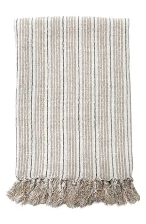 POM POM AT HOME Newport Throw Blanket - Blue
