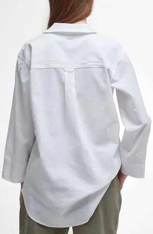 Barbour Cecile Cotton-linen Shirt