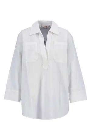 Barbour Cecile Cotton-linen Shirt