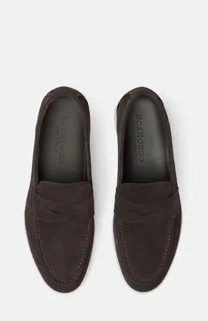 SCAROSSO Luciana Loafers - Brown - Suede