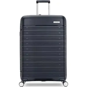 SAMSONITE Elevation Plus Large Checked Spinner Luggage - Midnight Blue