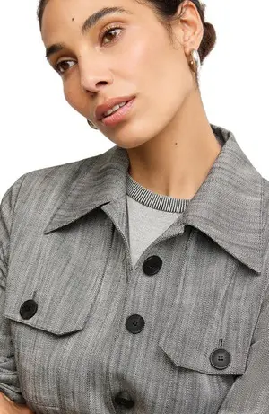 M.M.LAFLEUR Emery Safari Blazer Porto Weave