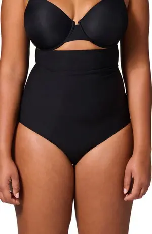Simone Perele Story High Waist Shaping Briefs - Black