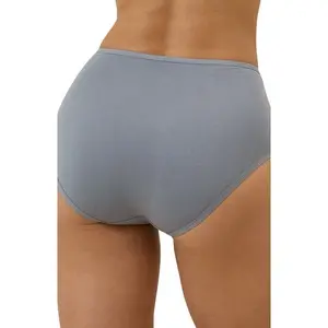 PACT Organic Cotton Everyday High Rise Brief 6-pack Dotted Daisies