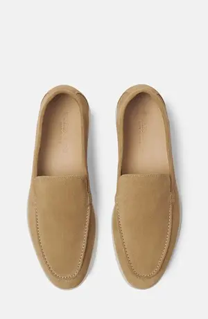 SCAROSSO Ludovico Loafers - Beige Suede