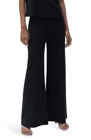 Women's Cropped Wide Leg Pants