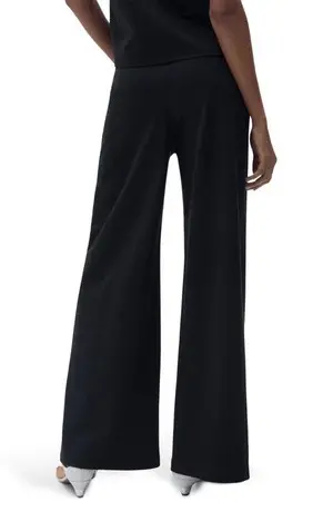 Mango Wide-leg Cropped Trousers
