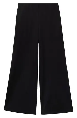 Mango Wide-leg Cropped Trousers