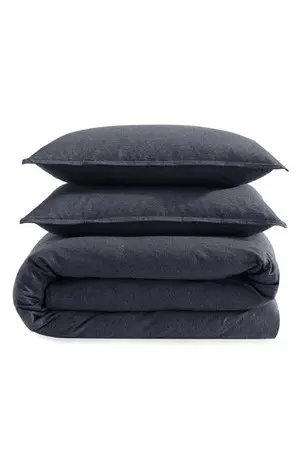 CALVIN KLEIN HOME Modern Cotton Blend Comforter & Sham Set - Dark Grey
