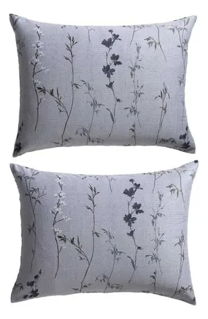 CALVIN KLEIN HOME Wildflower Cotton Comforter & Sham Set