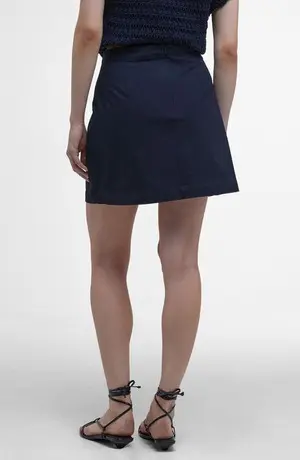 Barbour Cary Cotton Twill Miniskirt