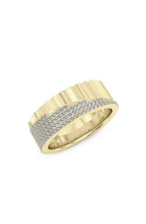 Hautecarat Textured Rings