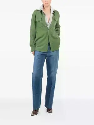 GOD'S TRUE CASHMERE Cashmere Shirt - Green