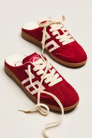 BACK 70 Mule Sneakers - Red Teddy