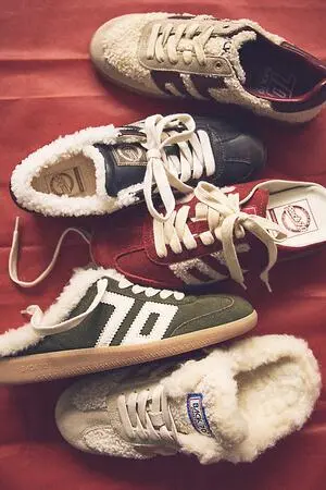 BACK 70 Mule Sneakers - Red Teddy