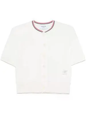 Thom Browne Logo Cardigans For Women