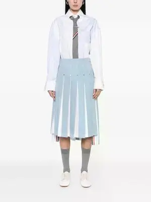 Thom Browne Pinstriped Poplin Shirt