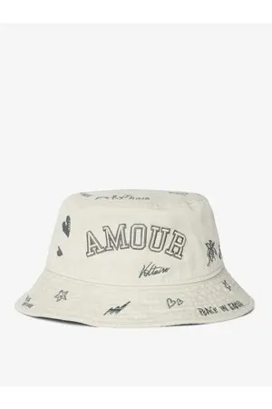 Zadig&Voltaire New Era Embroidered Bucket Hat - Red