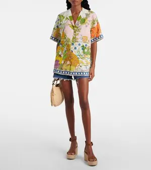 GIANVITO ROSSI Embellished Suede Platform Espadrilles - Neutrals