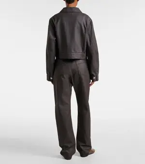 LEMAIRE Cropped Cotton Jacket