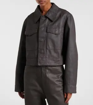 LEMAIRE Cropped Cotton Jacket