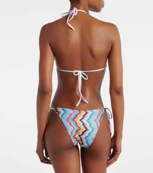 Missoni Zigzag Lamé Bikini - Multicoloured