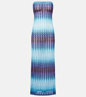 Missoni Lamé Beach Cover-up - Blue